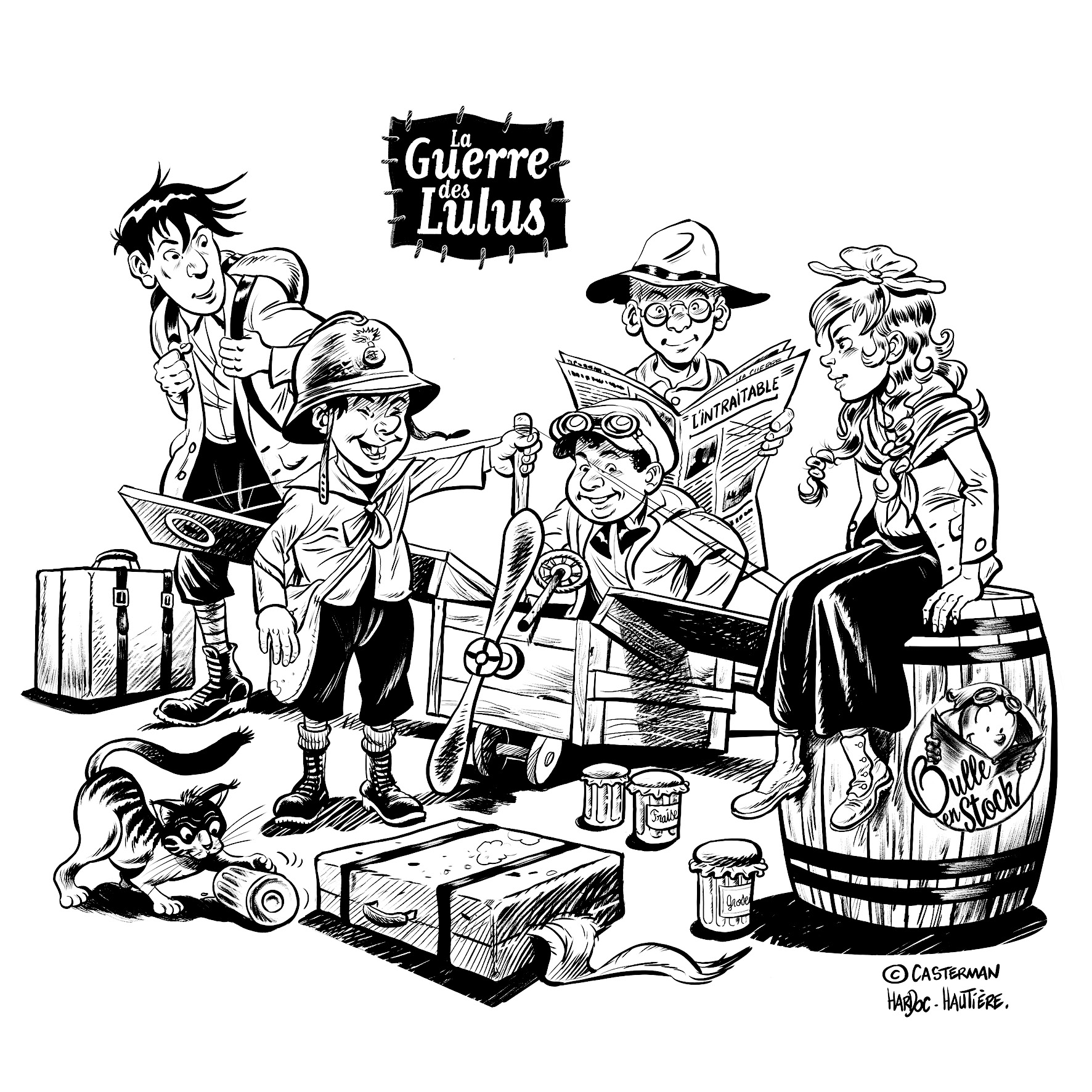 Bulle en Stock - LA GUERRE DES LULUS T06 + BESACE LES LULUS