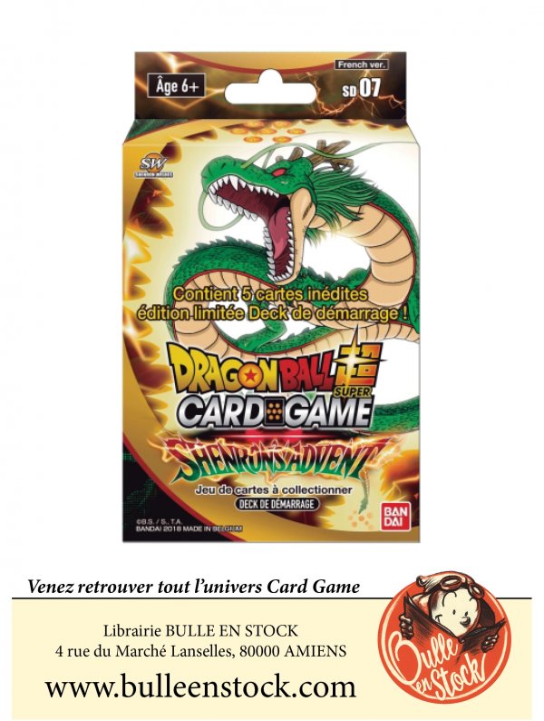 Bulle en Stock - DRAGON BALL SUPER JCC CARD GAME - DECK DE DEMARRAGE ...