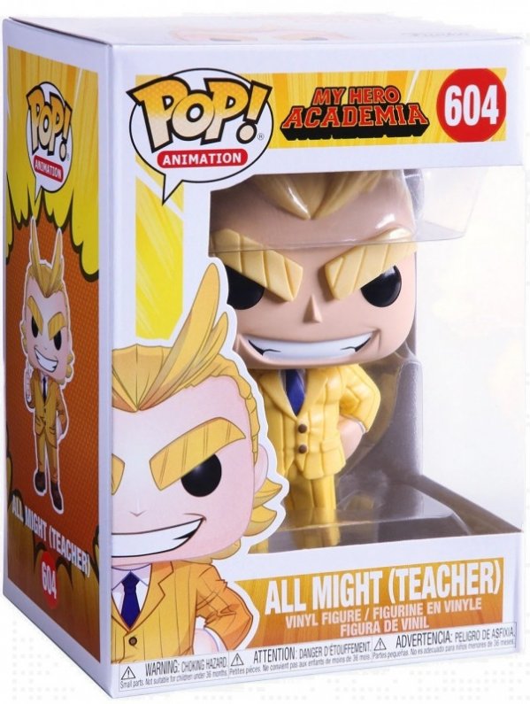 Bulle en Stock - MY HERO ACADEMIA POP ANIMATION 604 ALL MIGHT TEACHER